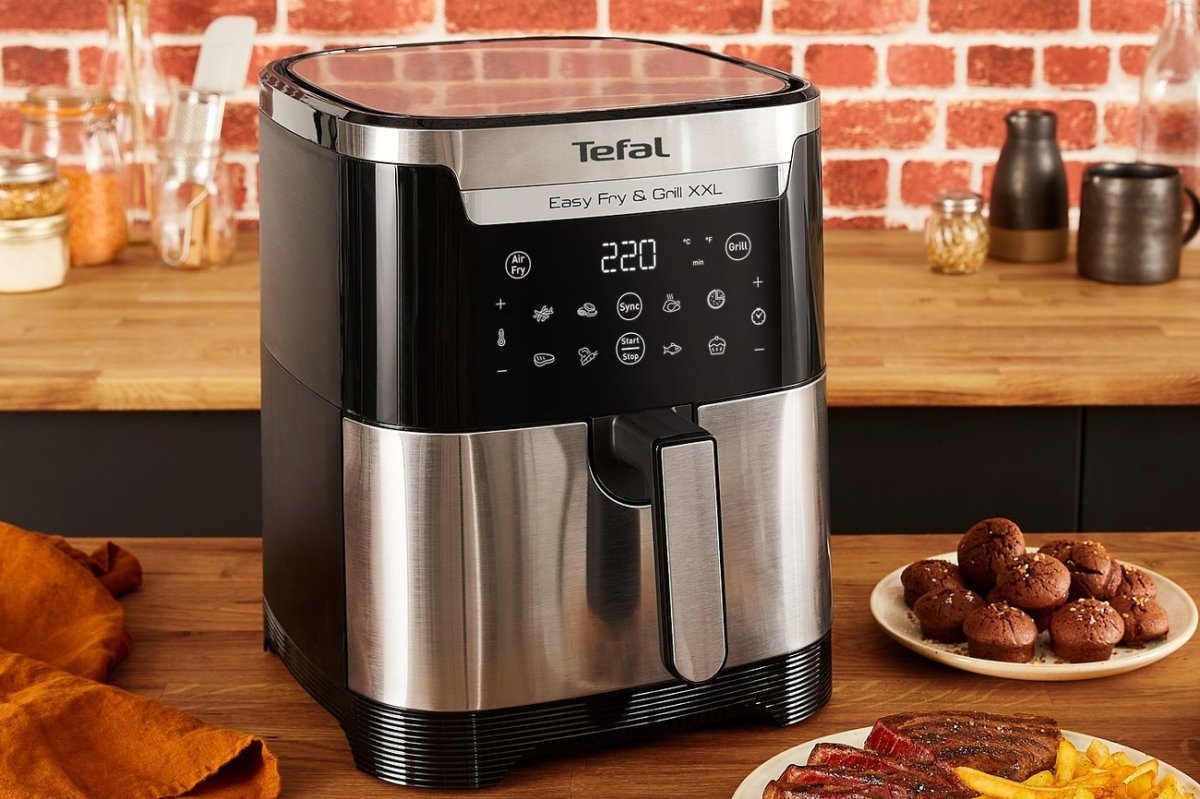 TEFAL Easy Fry & Grill XXL. Smaż i grilluj z frytkownicą beztłuszczową ...
