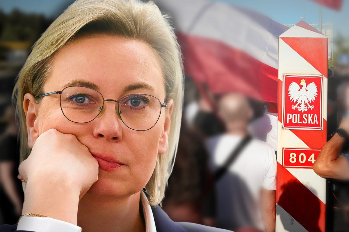 Ministra Adriana Porowska o sytuacji na granicy i bandach Bąkiewicza ...