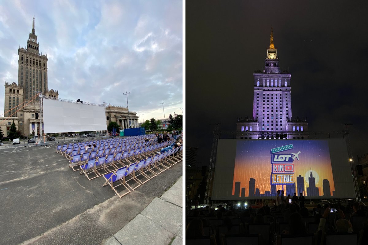 Największe kino plenerowe w Polsce. Sezon letni w Kinoteka | naTemat.pl