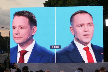 Nowy sondaż prezydencki. Takie poparcie mają Nawrocki i Trzaskowski | naTemat.pl