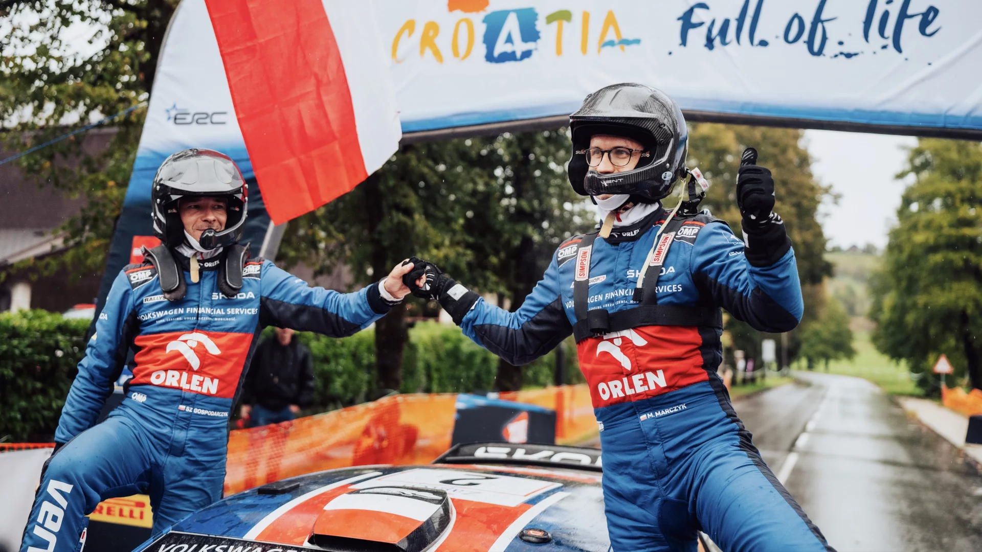 Miko Marczyk i Szymon Gospodarczyk nowymi Rajdowymi Mistrzami Europy | naTemat.pl