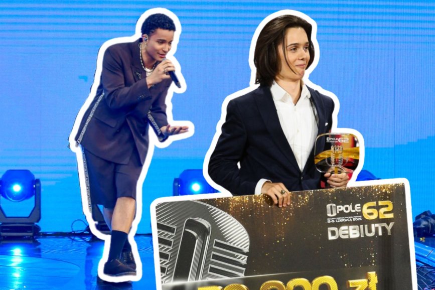 Syn posła Daniel Godson i Stasiek Kukulski wygrali "Debiuty" w Opolu 2025 | naTemat.pl