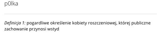 "Syfiara bez zainteresowań, tfu". Słowo "p0lka" robi furorę na Wykopie ...